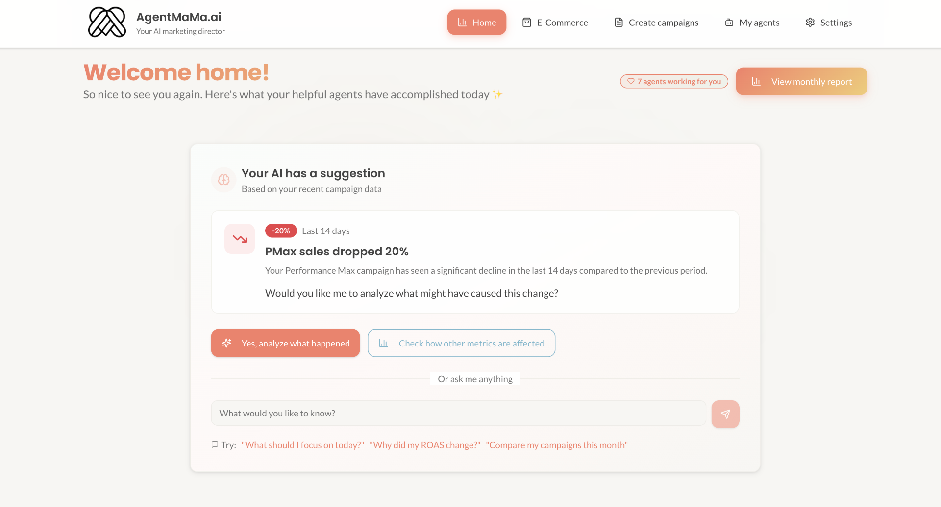 AgentMaMa.ai - Your AI Marketing Director